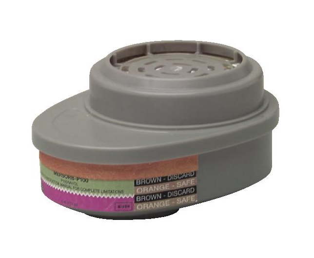 MSA Advantage® Chlorine/Mercury Vapor/P100 Cartridge