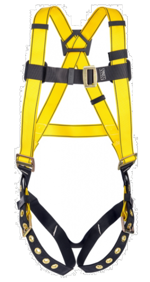 MSA Construction Workman® Harnesses - Back D Ring | Cooper Safety Supply