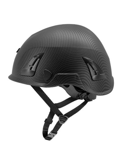 Bullhead Safety Climbing Style Helmet, Unvented, Six Point Ratchet